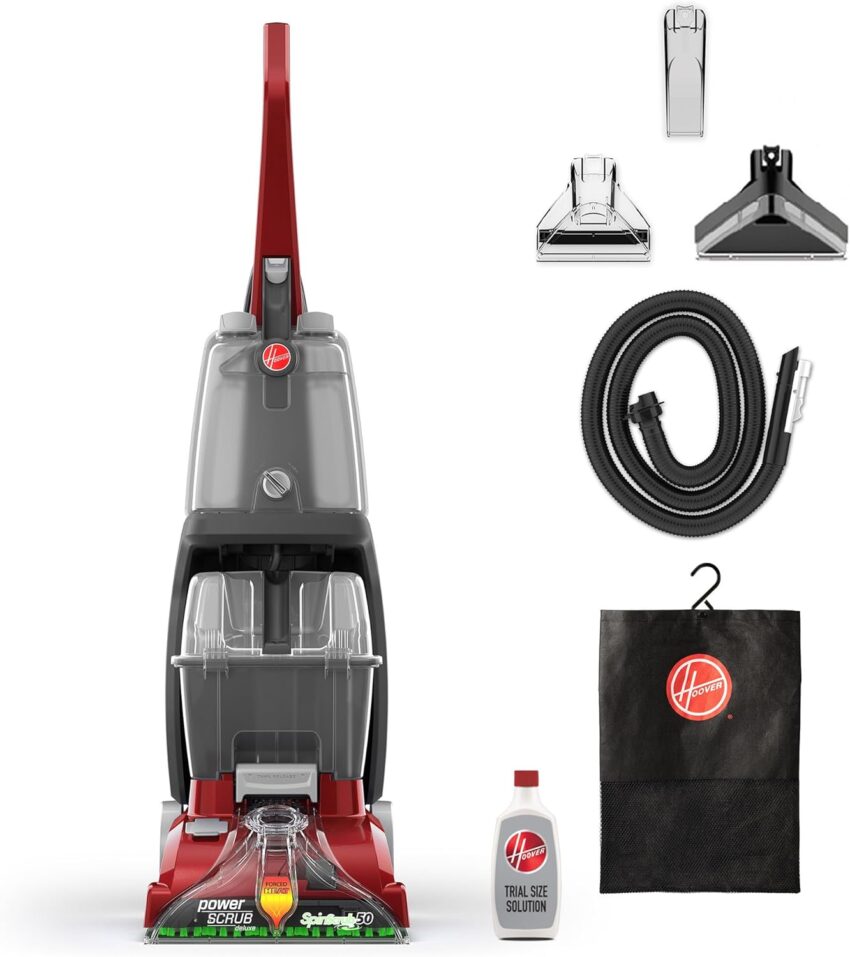 Hoover PowerScrub Deluxe Carpet Cleaner Machine: In-Depth Review ...