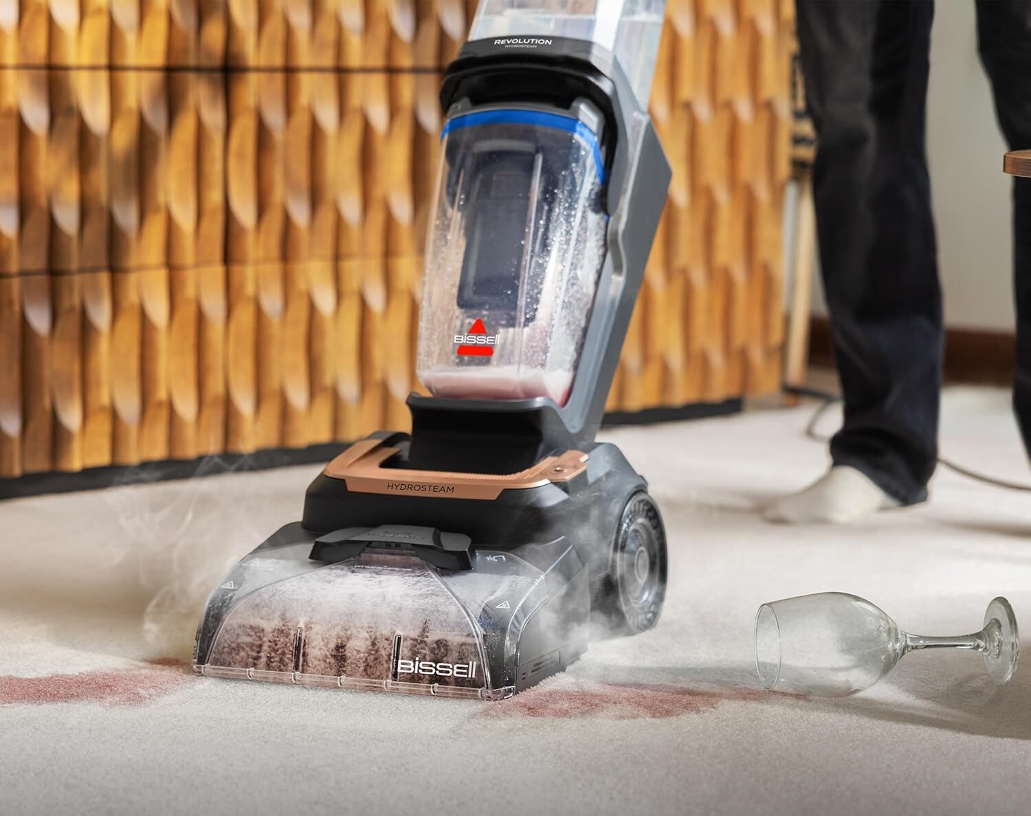 BISSELL Revolution HydroSteam Carpet Cleaner: In-Depth Review - Carpet ...