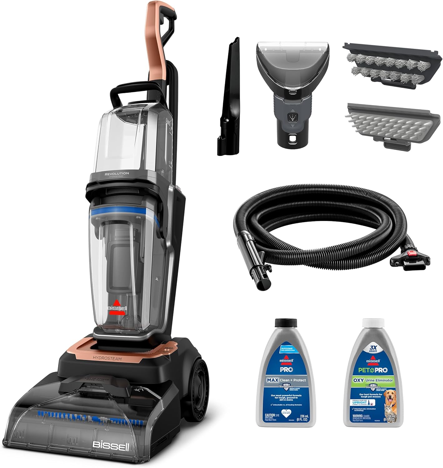 BISSELL Revolution HydroSteam Carpet Cleaner: In-Depth Review - Carpet ...