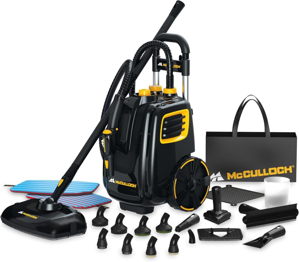 McCulloch MC1385 Deluxe Canister Steam Cleaner: Detailed Review ...